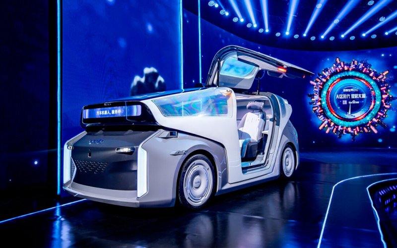 Baidu reveals Self Driving Concept Car - Robotplace