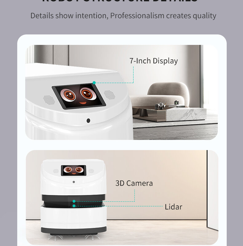 Snail. Commercial Clean Robot Mopping Sweep Robot. - Robotplace